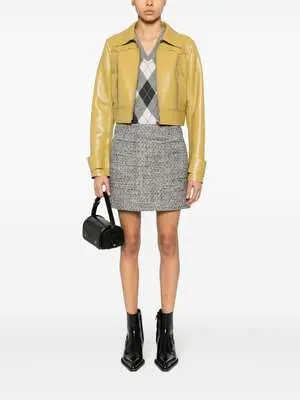 GOLDEN GOOSE Bouclé Mini Skirt