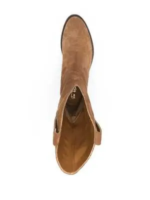 VIA ROMA 15 Suede Cowboy Boots