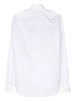 DELL'OGLIO Spread-collar Cotton Shirt
