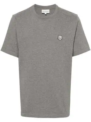 Maison Kitsuné Chillax Fox Cotton T-shirt - Grey