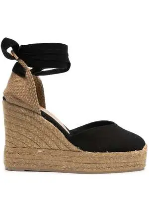 CastaÑer Platform Espadrilles - Black
