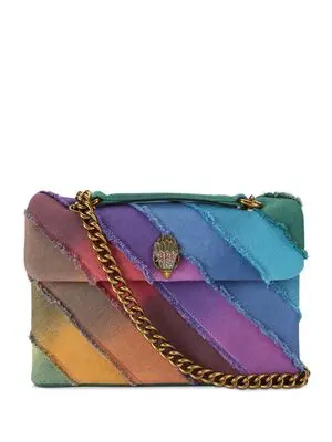 Kurt Geiger Large Kensington Denim Shoulder Bag
