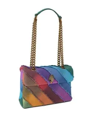 Kurt Geiger Large Kensington Denim Shoulder Bag