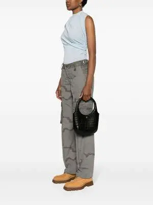 COURREGES Holy Leather Tote Bag