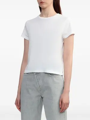 AGOLDE Adine Crewneck T-shirt - White