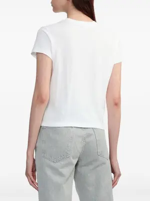 AGOLDE Adine Crewneck T-shirt - White
