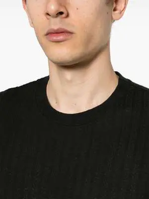 WINNIE N.Y.C Pointelle-knit Cotton T-shirt