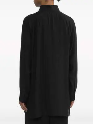 Yohji Yamamoto Oversized Silk Shirt