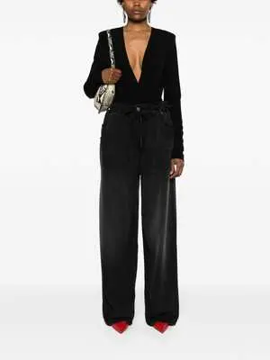 Isabel Marant Étoile Jordy High-rise Straight Jeans - Black