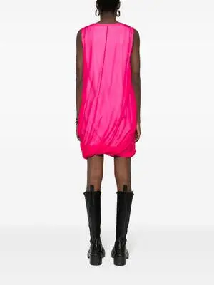 Helmut Lang Silk Mini Dress - Pink