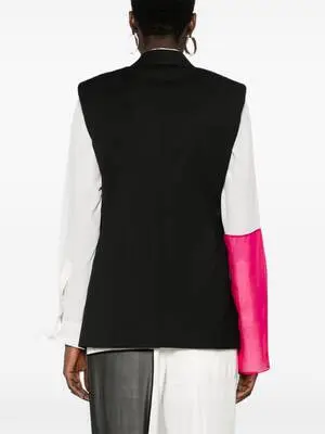 Helmut Lang Virgin-wool Tailored Gilet