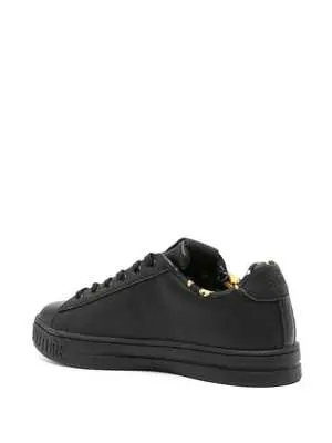 Versace Court 88 Leather Sneakers - Black