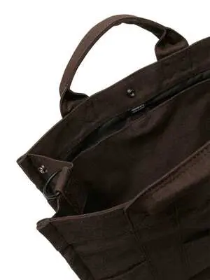 PORTER-YOSHIDA & CO Smoky Logo-patch Tote Bag