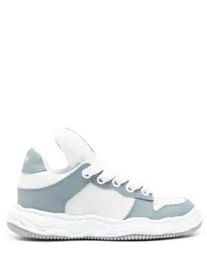 Mihara Yasuhiro Wayne Og Sole Leather Sneakers - Blue
