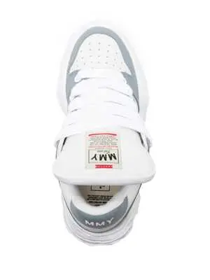 Mihara Yasuhiro Wayne Og Sole Leather Sneakers - Blue