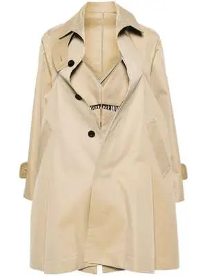 Sacai Long Sleeve Coats For Women