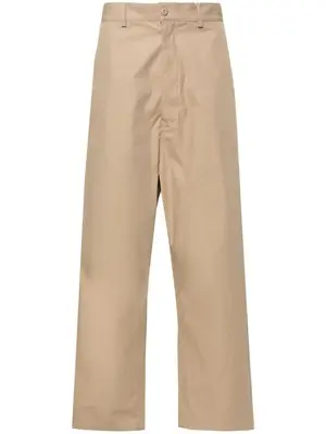 MAISON MARGIELA Mid-rise Straight-leg Trousers - Neutrals
