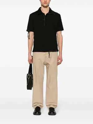 MAISON MARGIELA Mid-rise Straight-leg Trousers - Neutrals