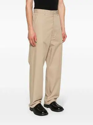MAISON MARGIELA Mid-rise Straight-leg Trousers - Neutrals