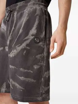 Philipp Plein Tie-dye Bermuda Shorts