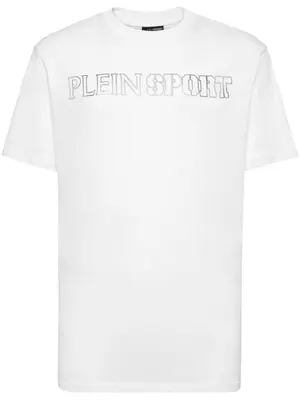 PLEIN SPORT Logo-print Cotton T-shirt