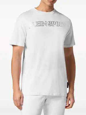 PLEIN SPORT Logo-print Cotton T-shirt