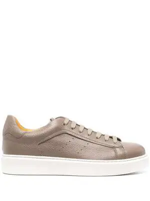 DOUCAL'S Flatform Leather Sneakers