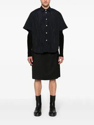 NAMACHEKO Tidan Layered Twill Shorts