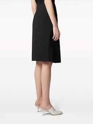 TOD'S Pleated Wool Skirt