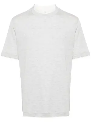 Brunello Cucinelli Layered Cotton T-shirt