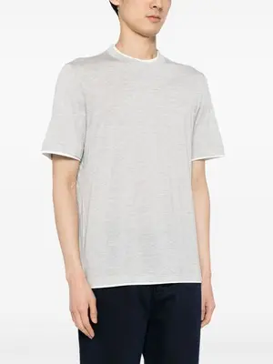 Brunello Cucinelli Layered Cotton T-shirt