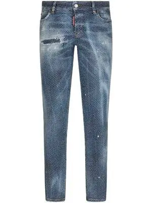 Dsquared2 Sailor Crystal-embellished Jeans