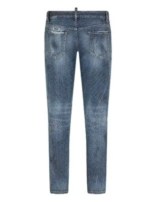 Dsquared2 Sailor Crystal-embellished Jeans