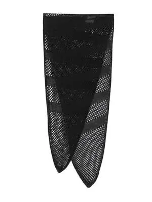 Our Legacy Triangle Open-knit Scarf - Black