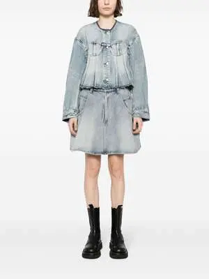 JNBY A-line Denim Mini Skirt