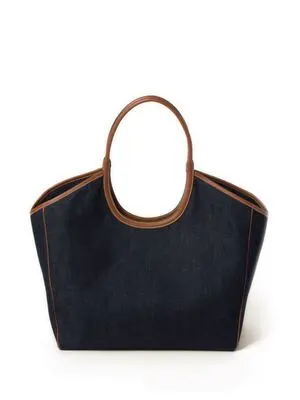 Miu Miu Ivy Denim Tote Bag
