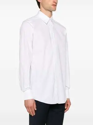 Dolce & Gabbana Long-sleeve Cotton Shirt - White