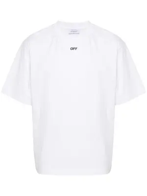 Off-White Scribble Diags T-shirt 0110 White Black