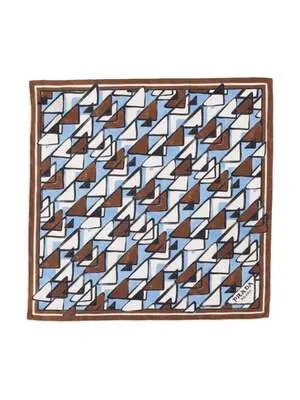 Prada Geometric-print Scarf