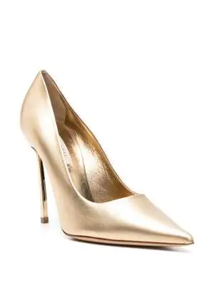 Casadei Blade 100mm Metallic Pumps