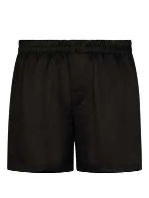Dolce & Gabbana Silk Shorts - Black