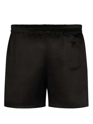 Dolce & Gabbana Silk Shorts - Black