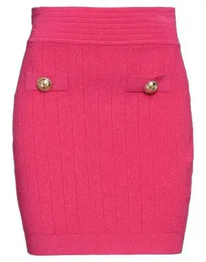 Balmain Mini Knitted Pencil Skirt