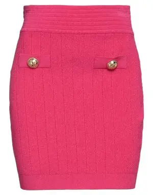 Balmain Mini Knitted Pencil Skirt