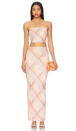 MORE TO COME Kita Maxi Set In Pink - Pink Multi