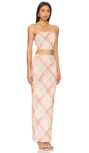 MORE TO COME Kita Maxi Set In Pink