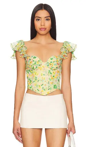 Astr The Label Corazon Top