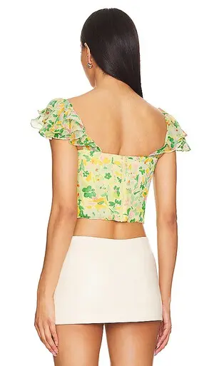 Astr The Label Corazon Top