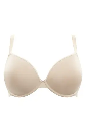 Panache Porcelain Elan Underwire Plunge T-shirt Bra - Beige