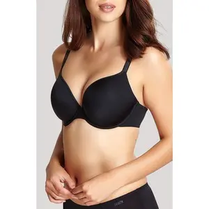 Panache Porcelain Elan Underwire Plunge T-shirt Bra - Black